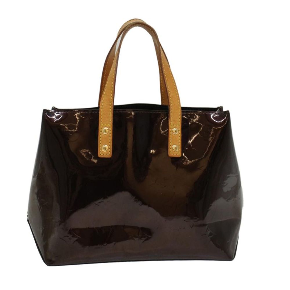 Louis Vuitton Reade Purple Patent Leather Handbag (Pr… - Gem